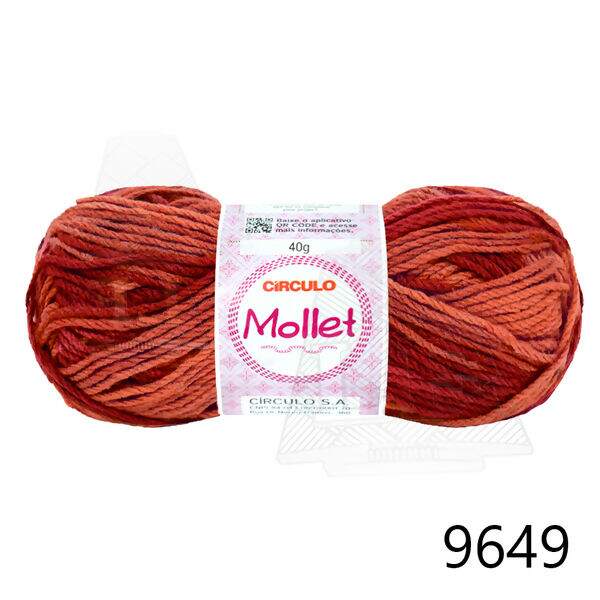 Lã Círculo Mollet - 40g (80m)