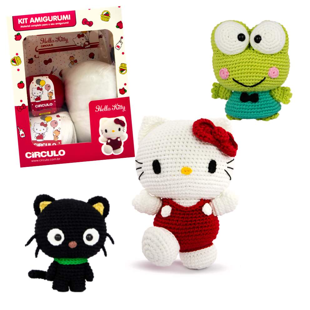 Círculo - Kit Amigurumi - Hello Kitty And Friends Collection
